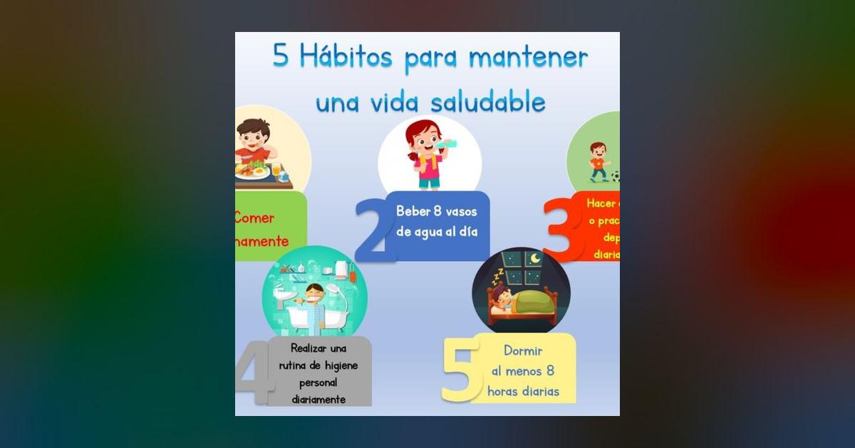 5 Hábitos para mantener una vida saludable | 5 Hábitos Para Mantener ...